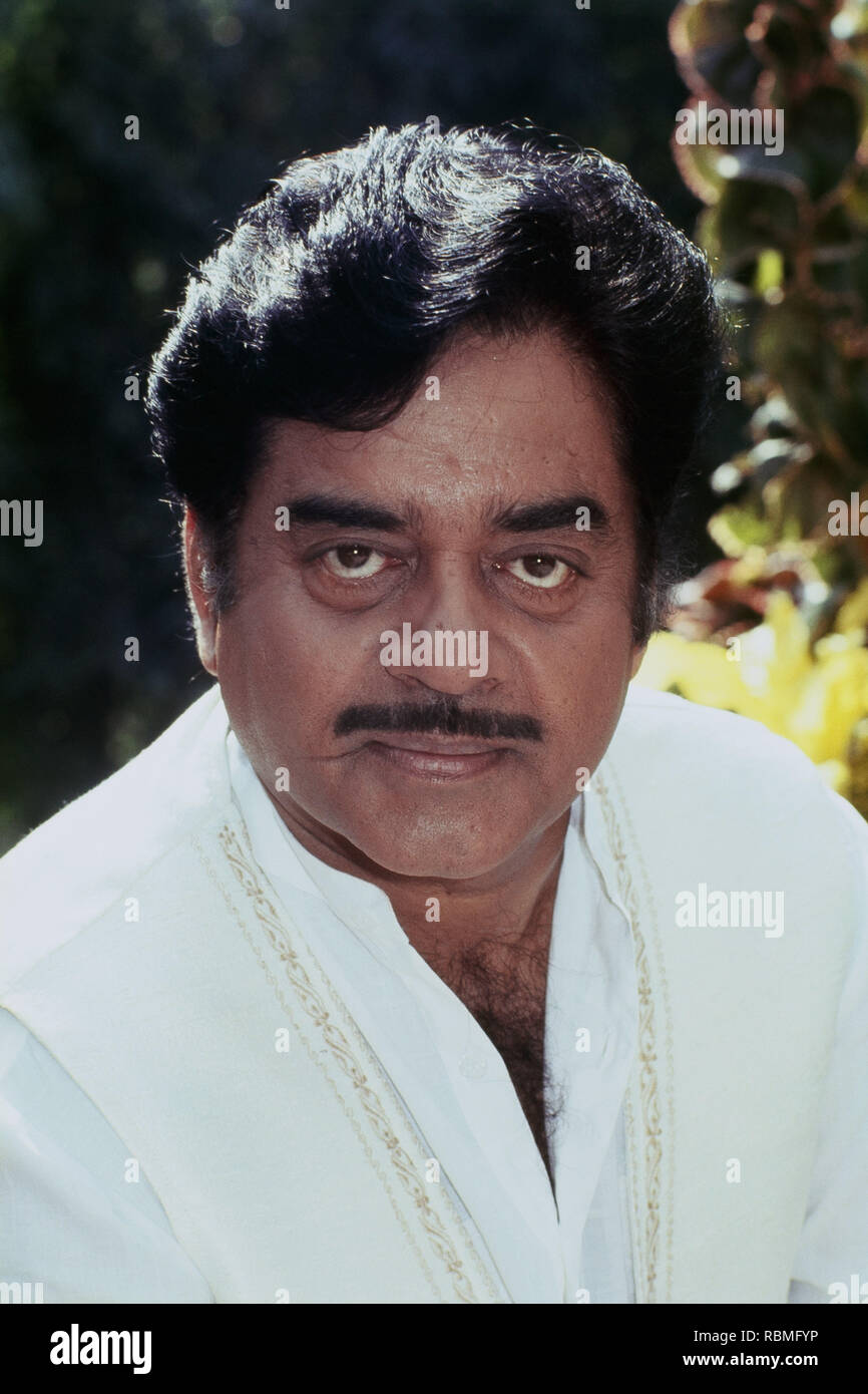 Portrait of Shatrughan Sinha, India, Asia Stock Photo - Alamy