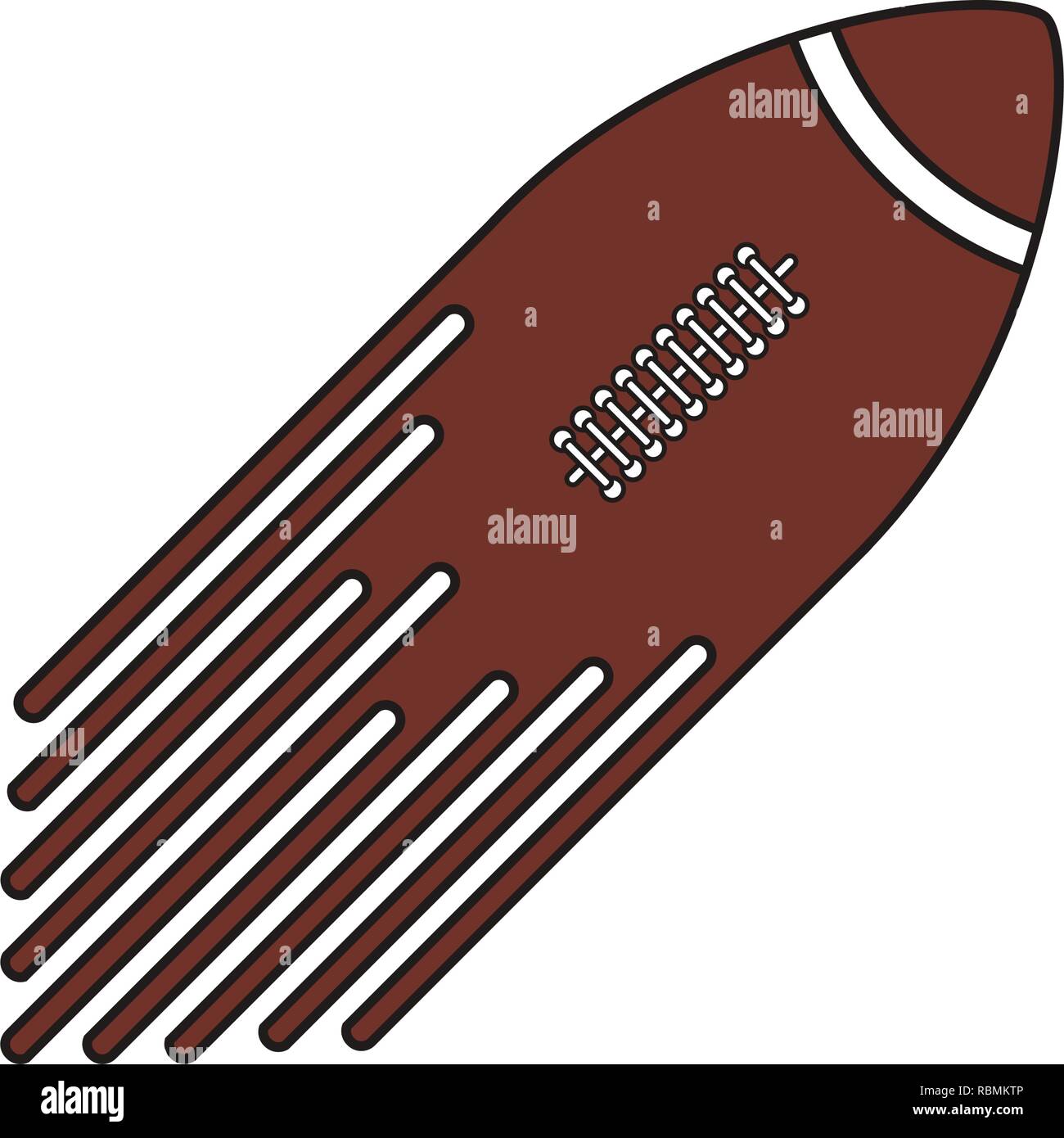 One american football Stock Vector Images - Alamy