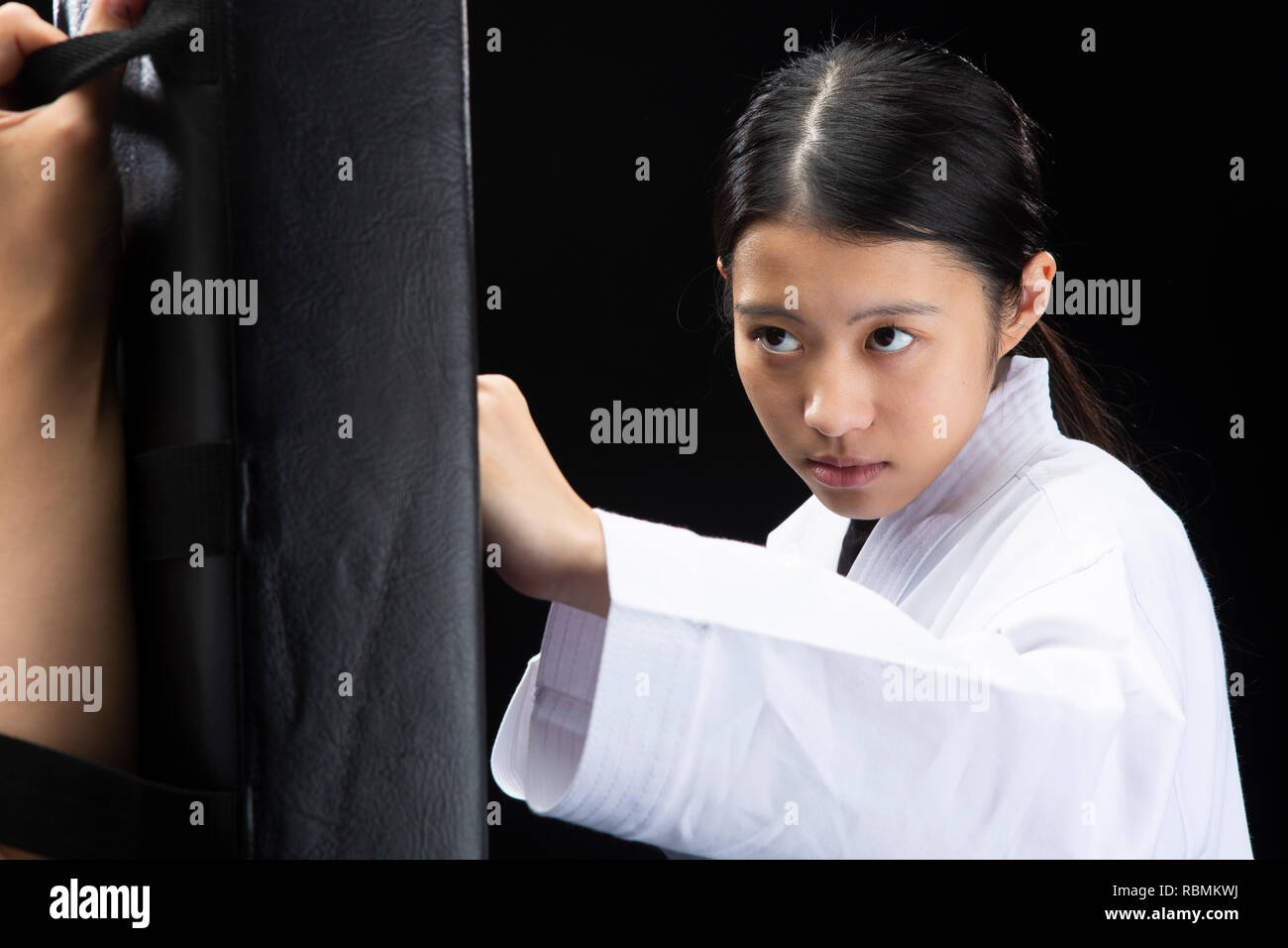 Female japanese fighter hi-res stock photography and images - Alamy