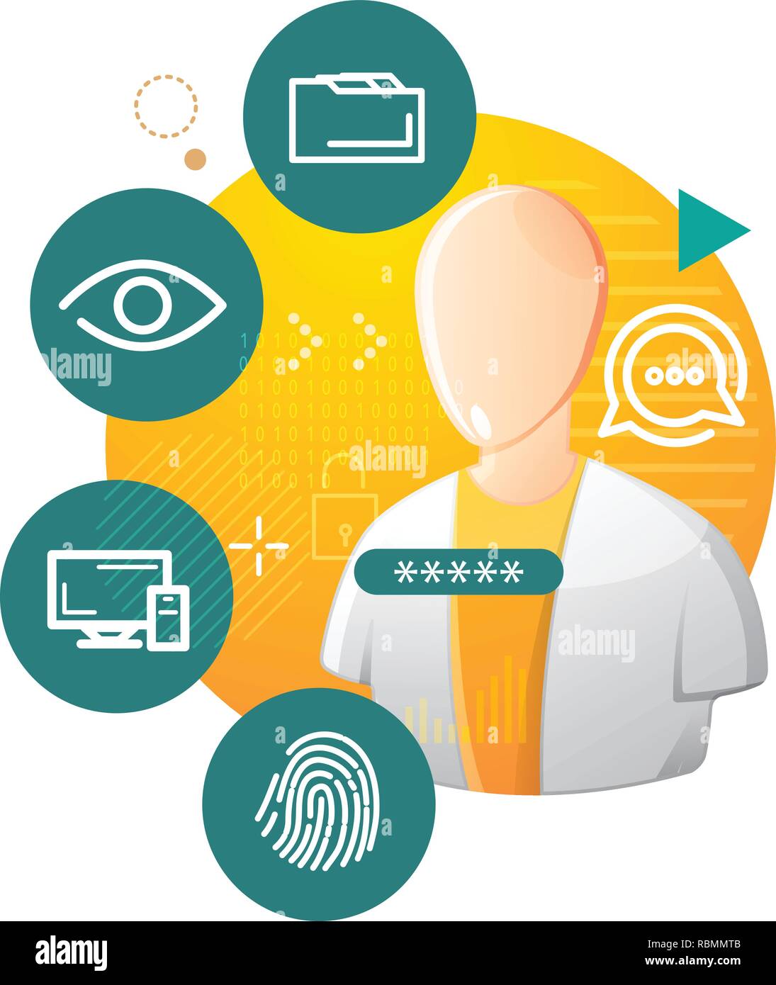 Privacy infringement Stock Vector Images - Alamy