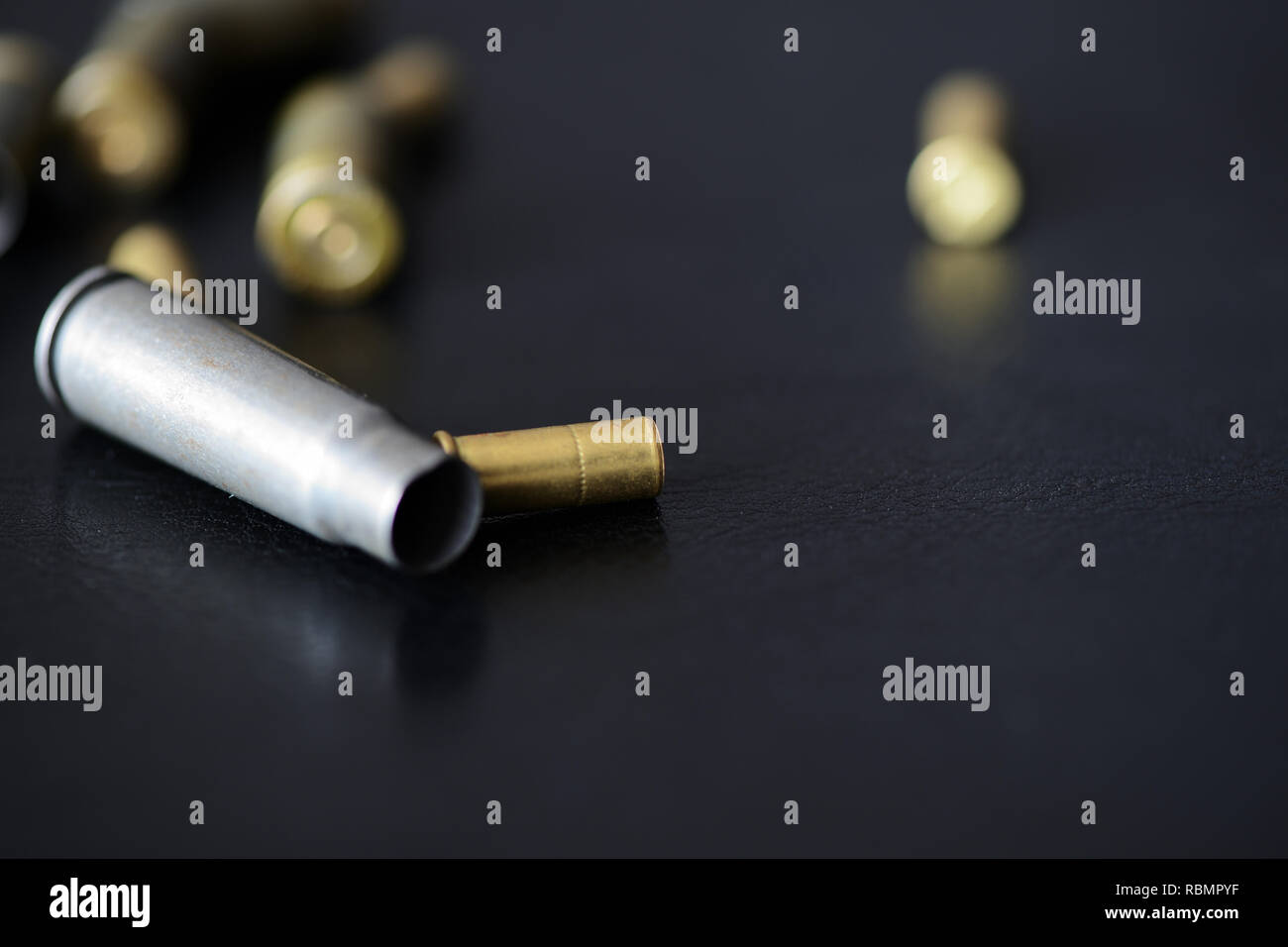 Brass gun cartridges High Resolution Stock Photography and Images - Alamy