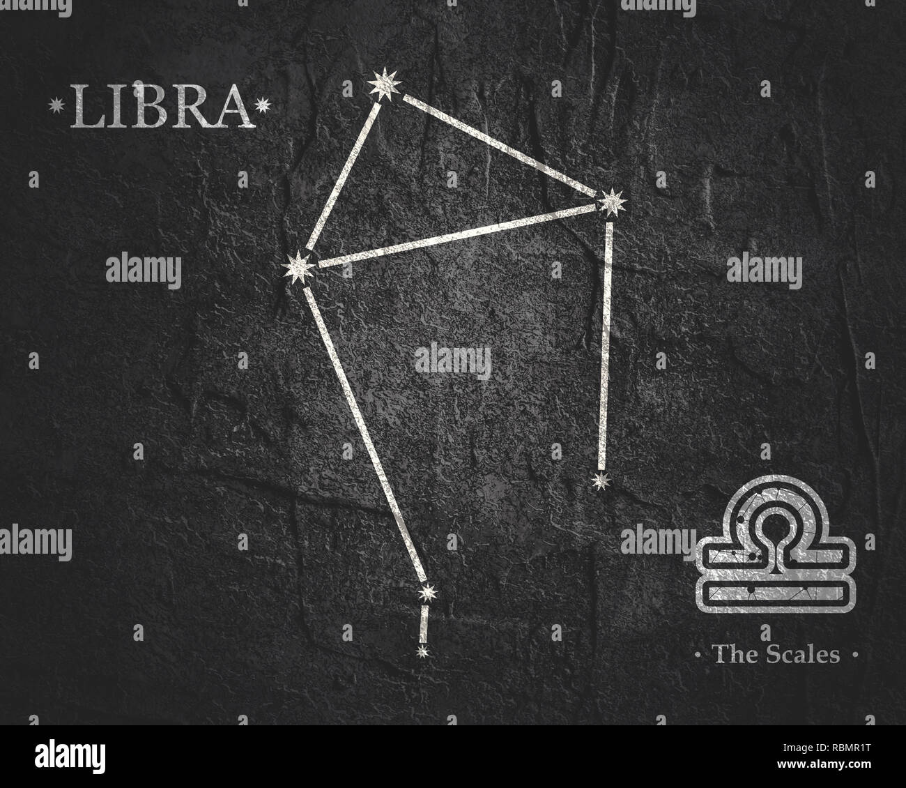 Astrology sign Libra Stock Photo - Alamy