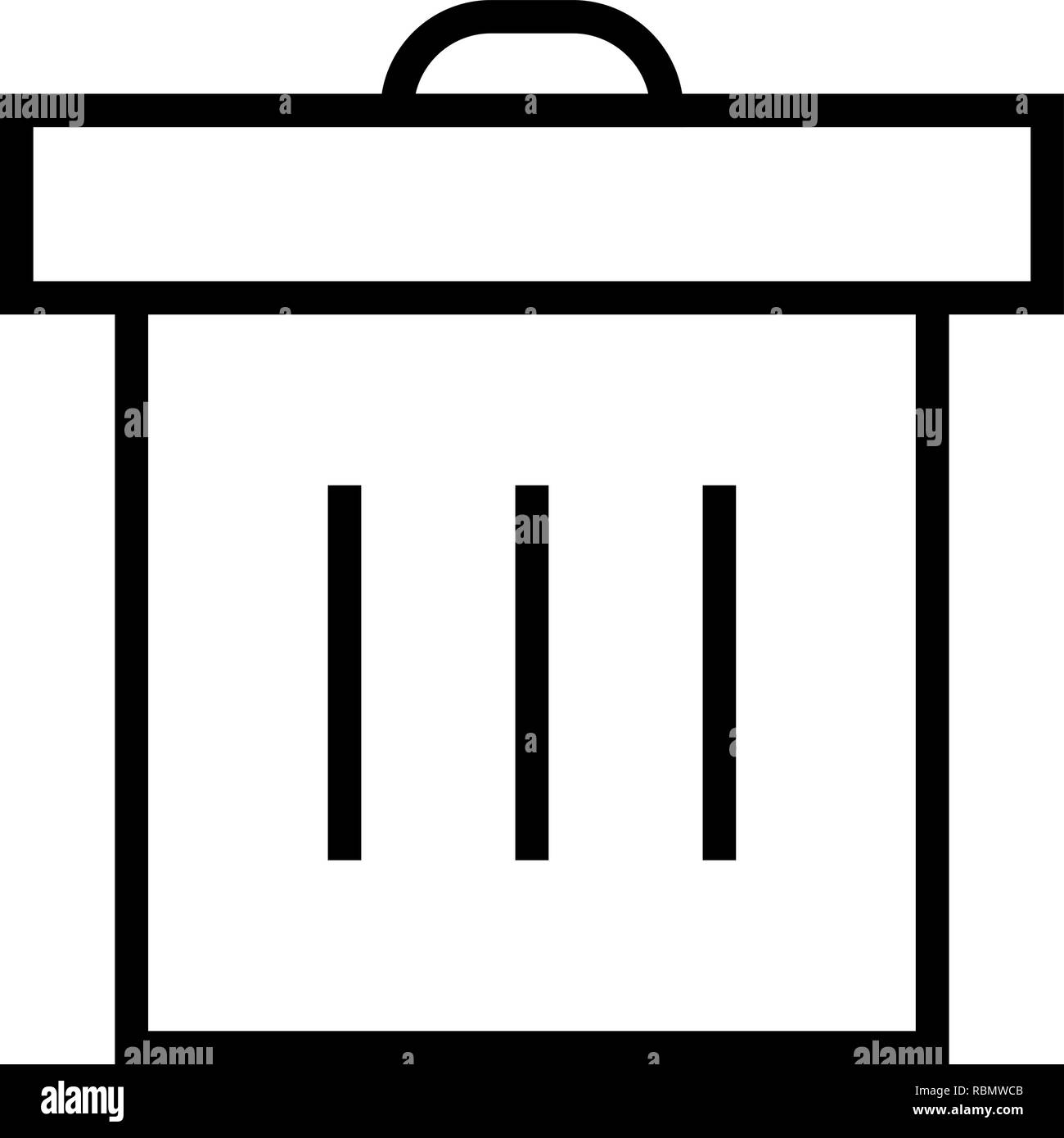 Trash collection Black and White Stock Photos & Images - Alamy