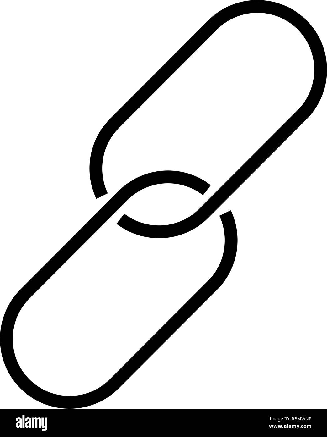 Vector Attachment Icon Stock Vector Image & Art - Alamy