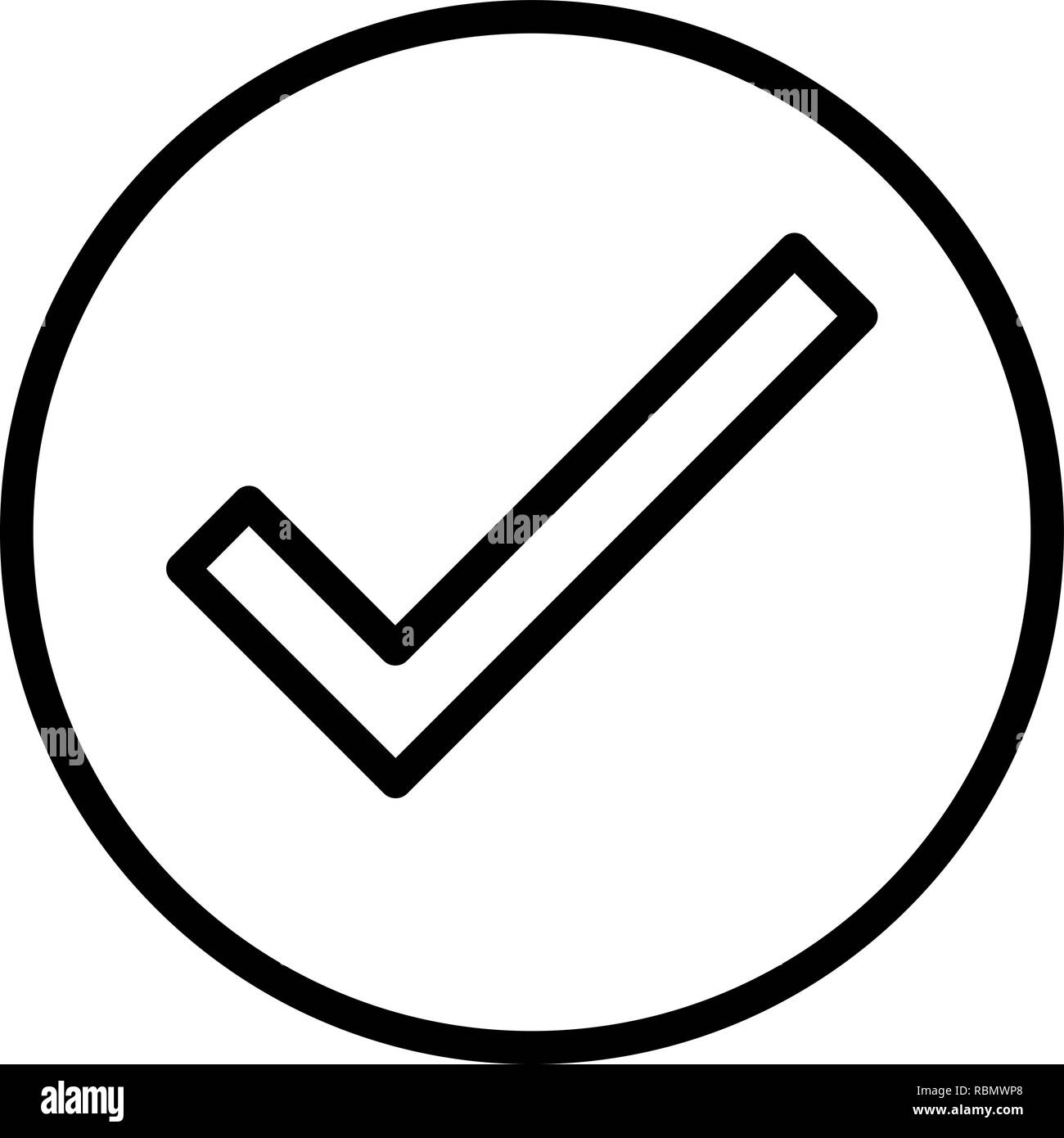 Vector Valid Icon Stock Vector Image & Art - Alamy