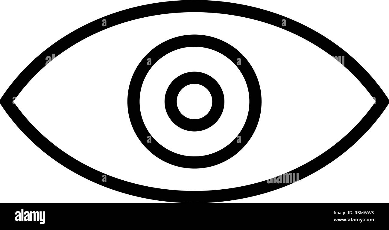 Vector View Icon Stock Vector Image & Art - Alamy