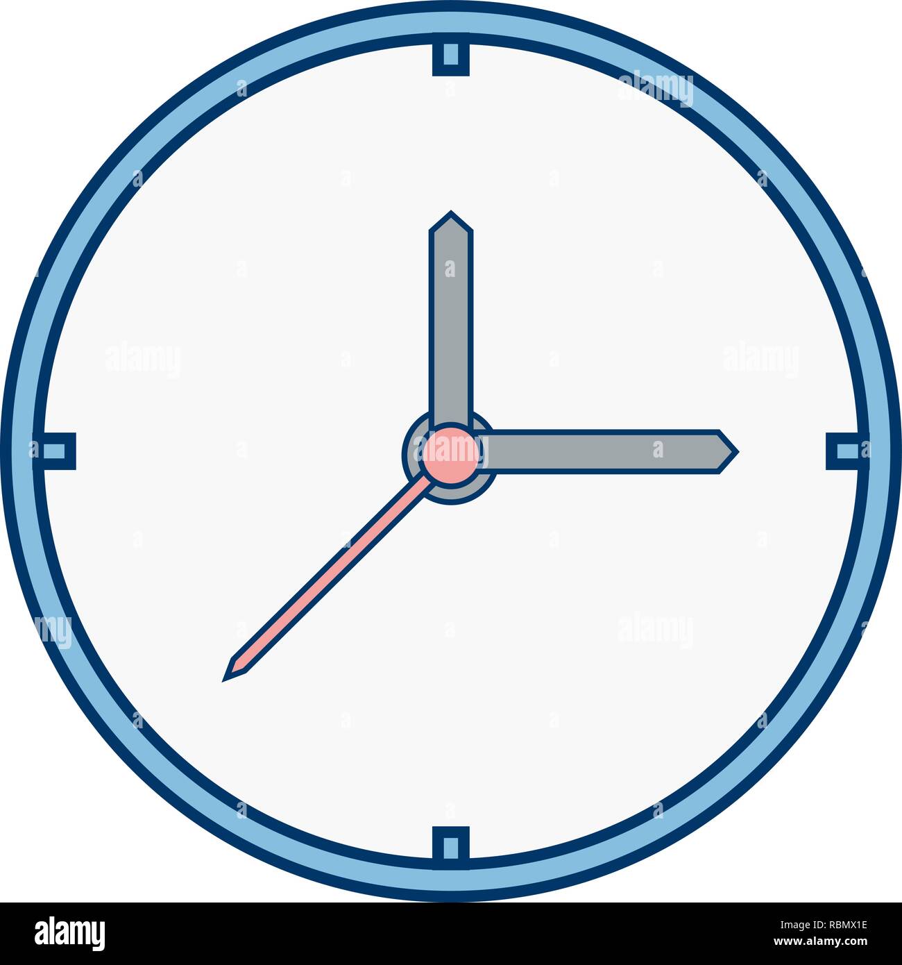 Universal time clock Stock Vector Images - Alamy