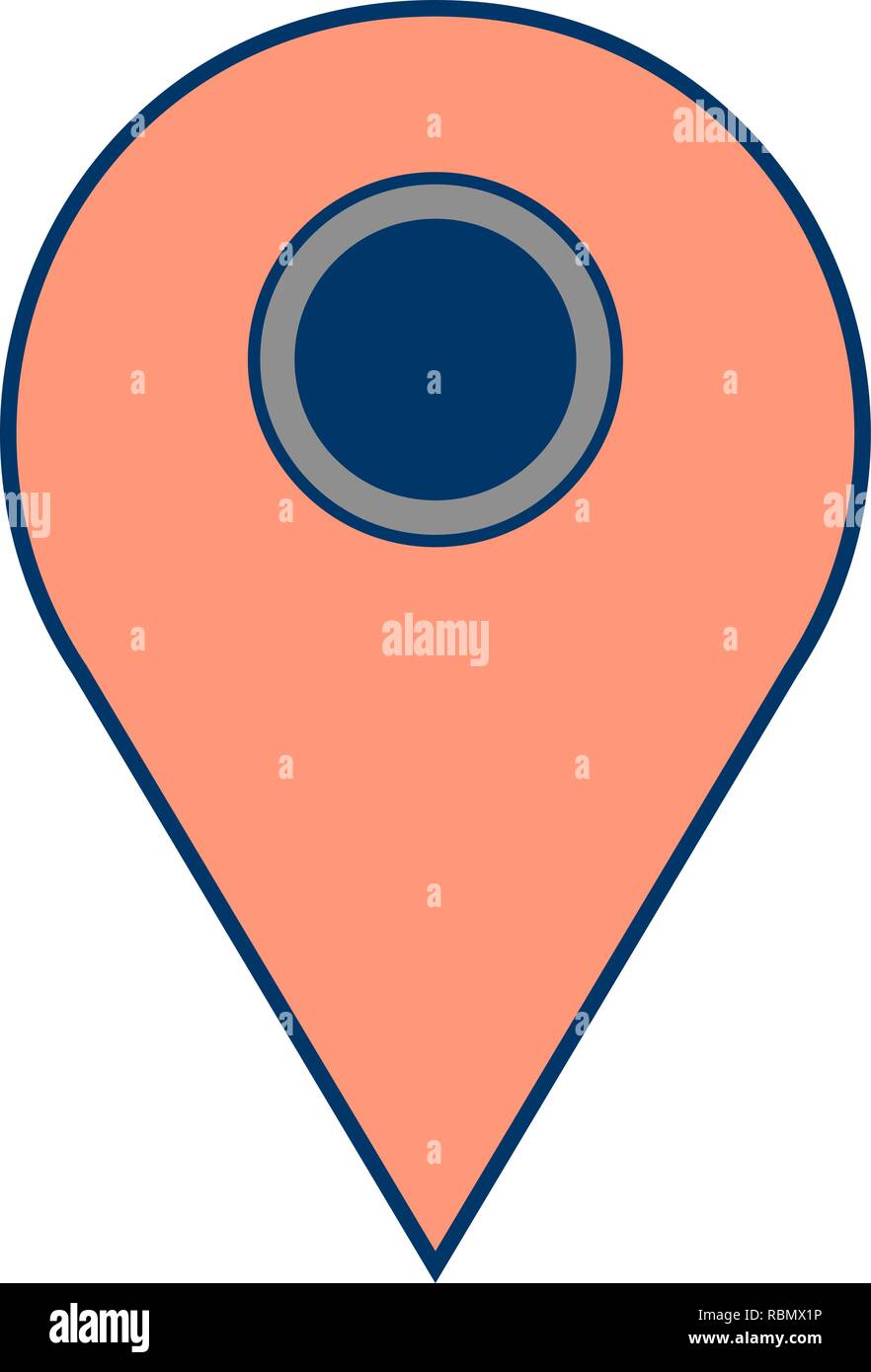 Location of vector vectors Stock Vector Images - Alamy