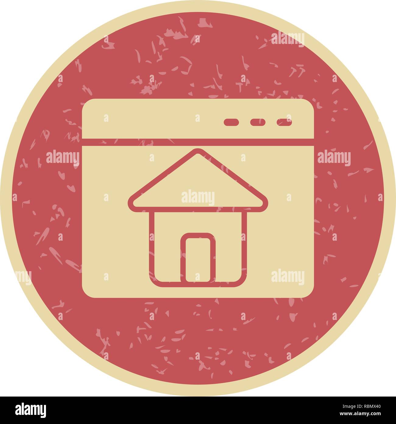 Vector Homepage Icon Stock Vector Image & Art - Alamy