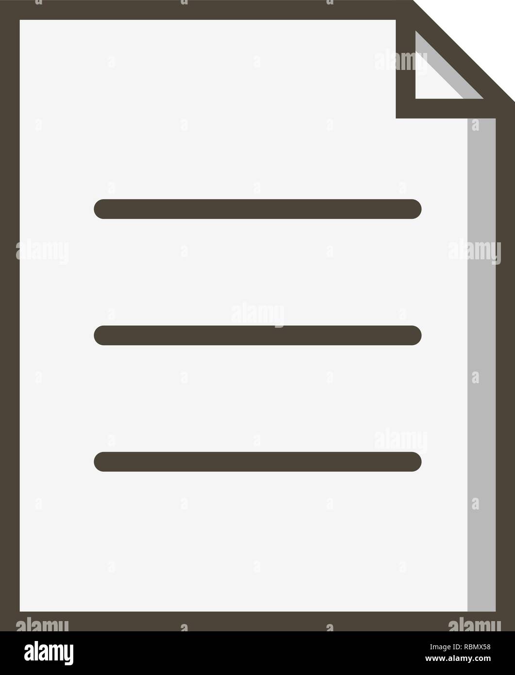 Vector Report Icon Stock Vector Image & Art - Alamy