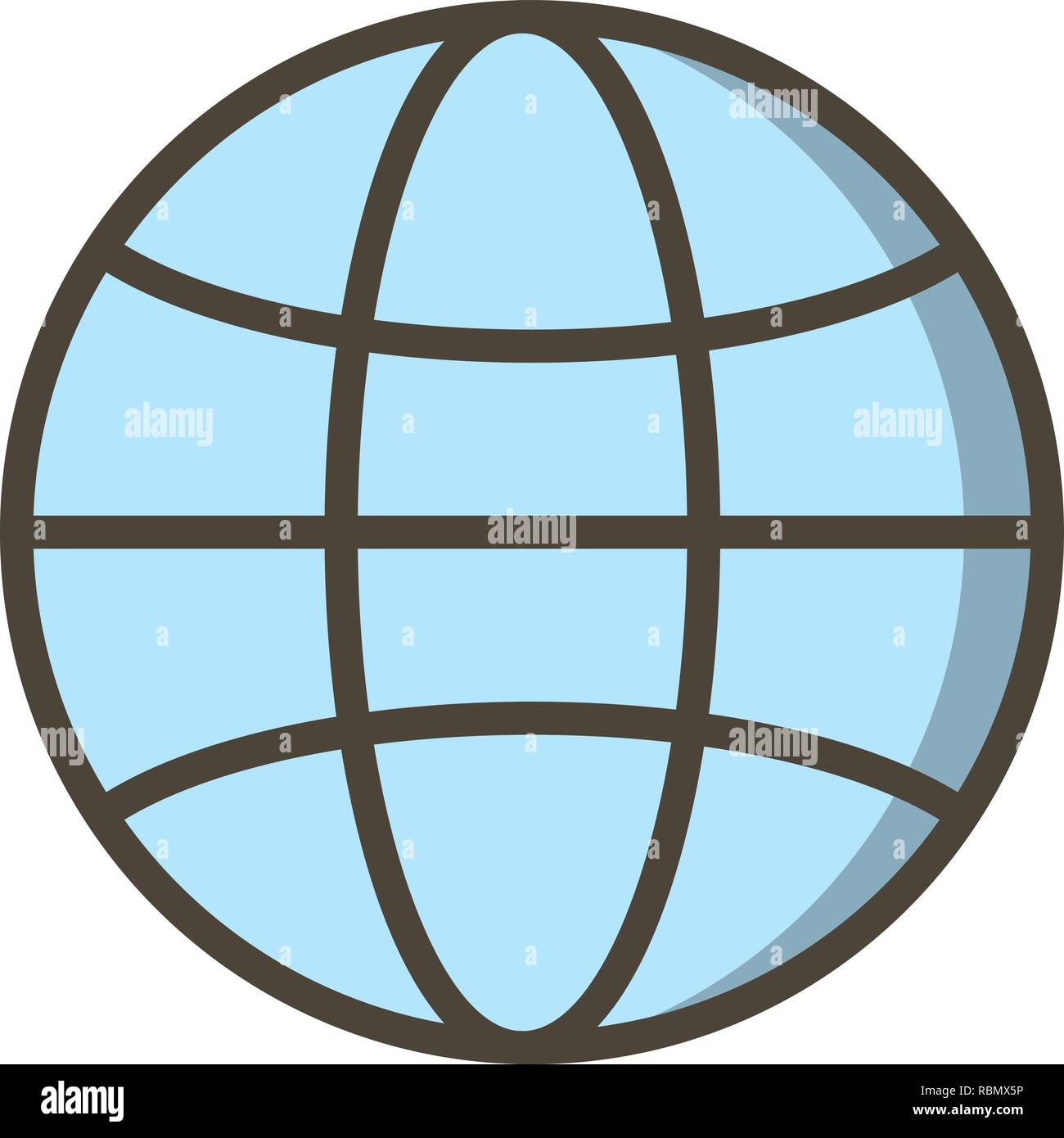 Vector Globe Icon Stock Vector Image & Art - Alamy