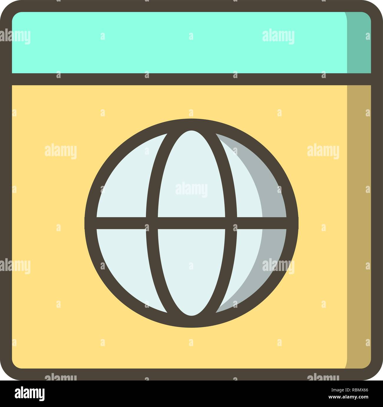 Vector Browser Icon Stock Vector Image & Art - Alamy