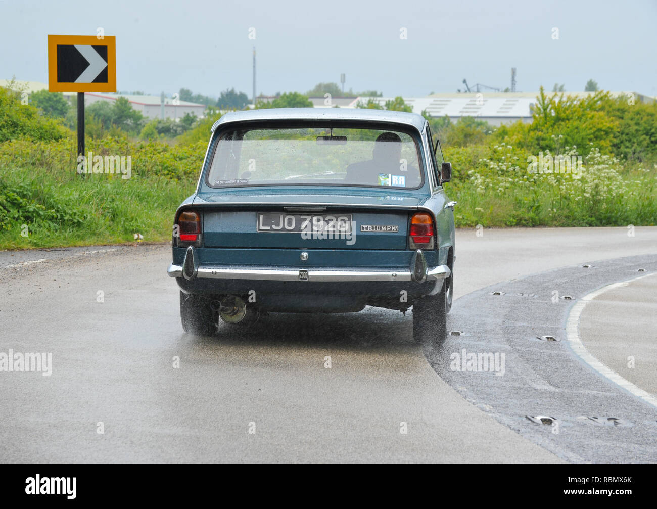 1969 Triumph 2000 classic British saloon car Stock Photo - Alamy