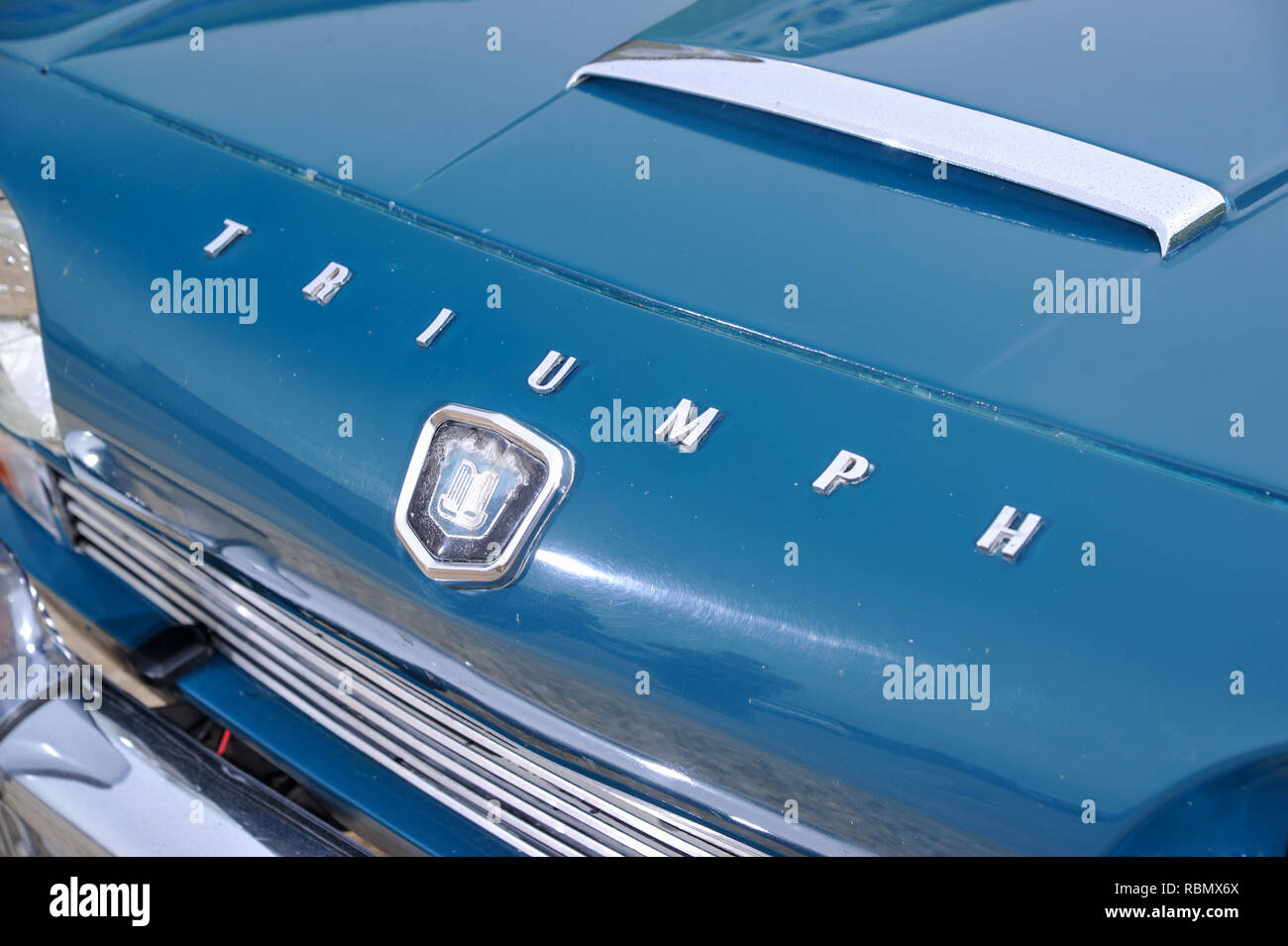 1969 Triumph 2000 classic British saloon car Stock Photo - Alamy