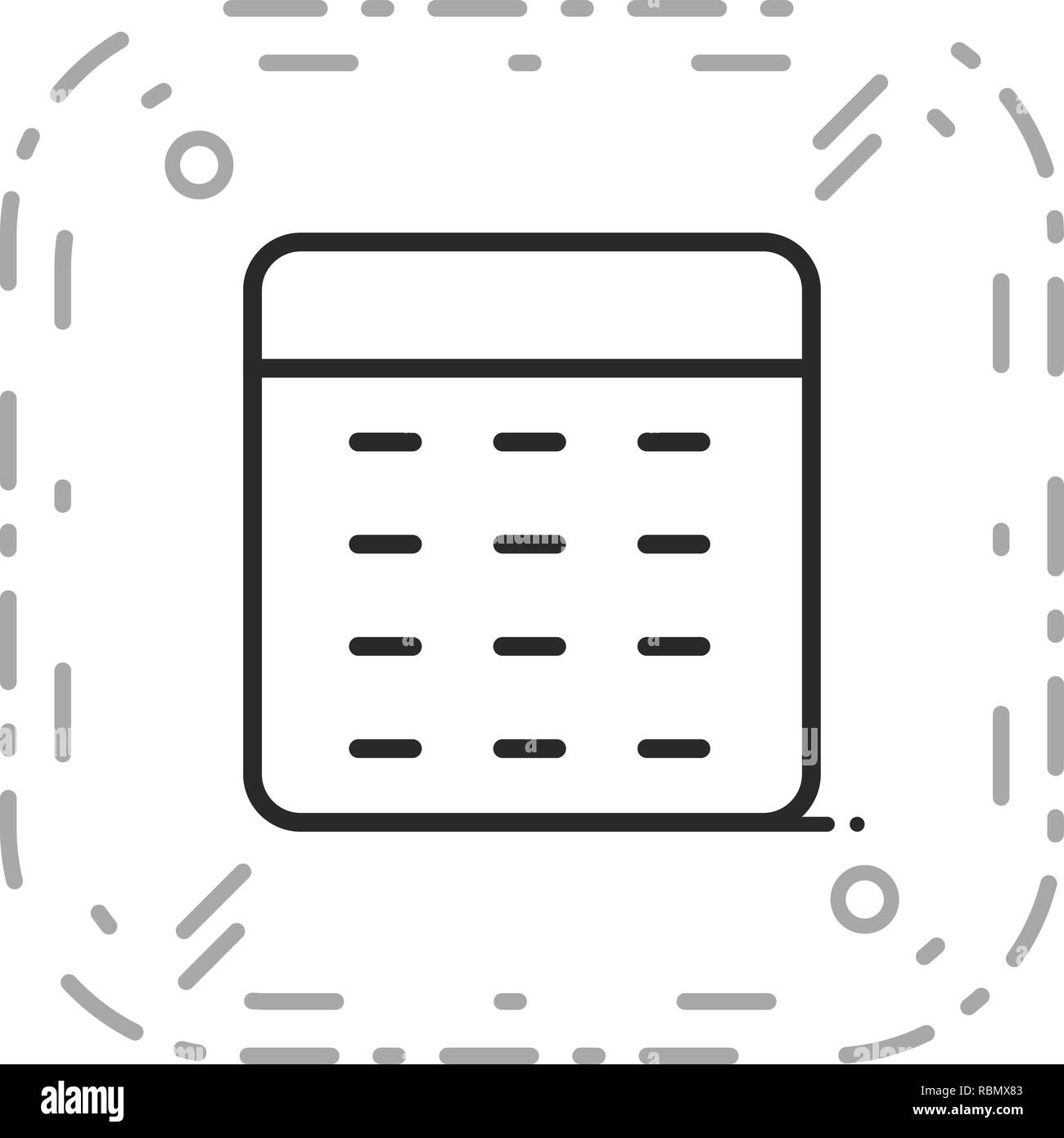 Vector Calculator Icon Stock Vector Image & Art - Alamy