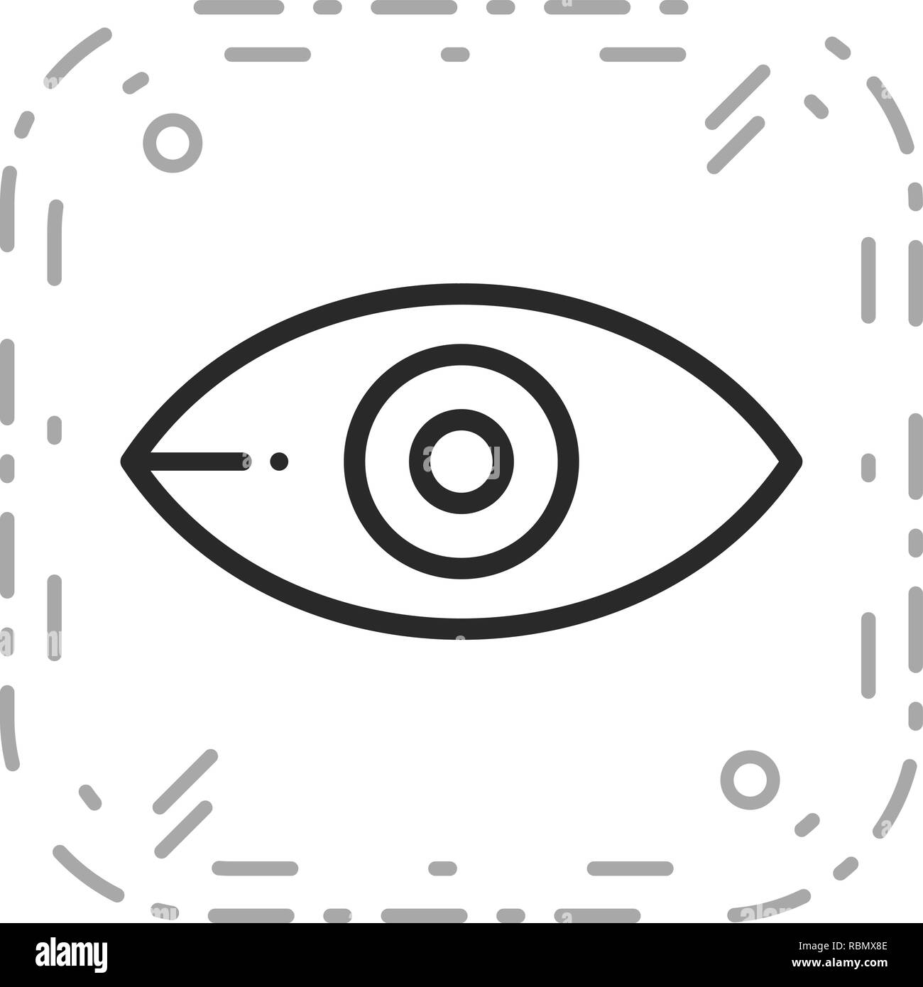 Vector View Icon Stock Vector Image & Art - Alamy