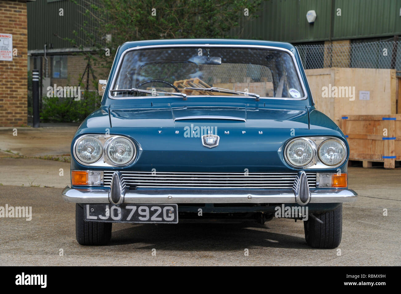 1969 Triumph 2000 classic British saloon car Stock Photo - Alamy
