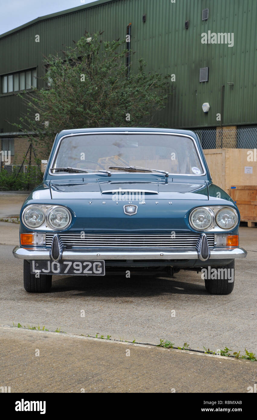 1969 Triumph 2000 classic British saloon car Stock Photo - Alamy