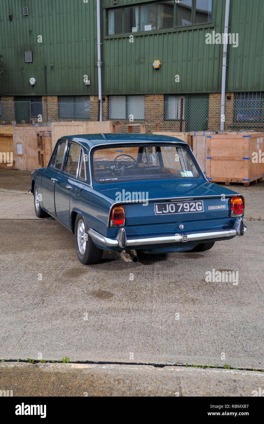 1969 Triumph 2000 British sports saloon Stock Photo - Alamy