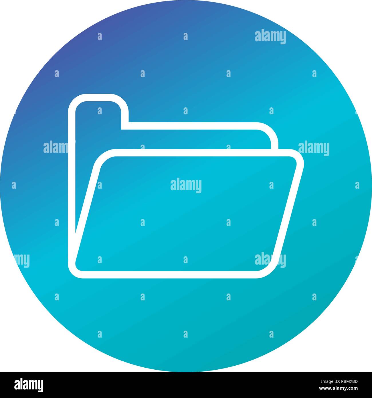 Vector Folder Icon Stock Vector Image & Art - Alamy
