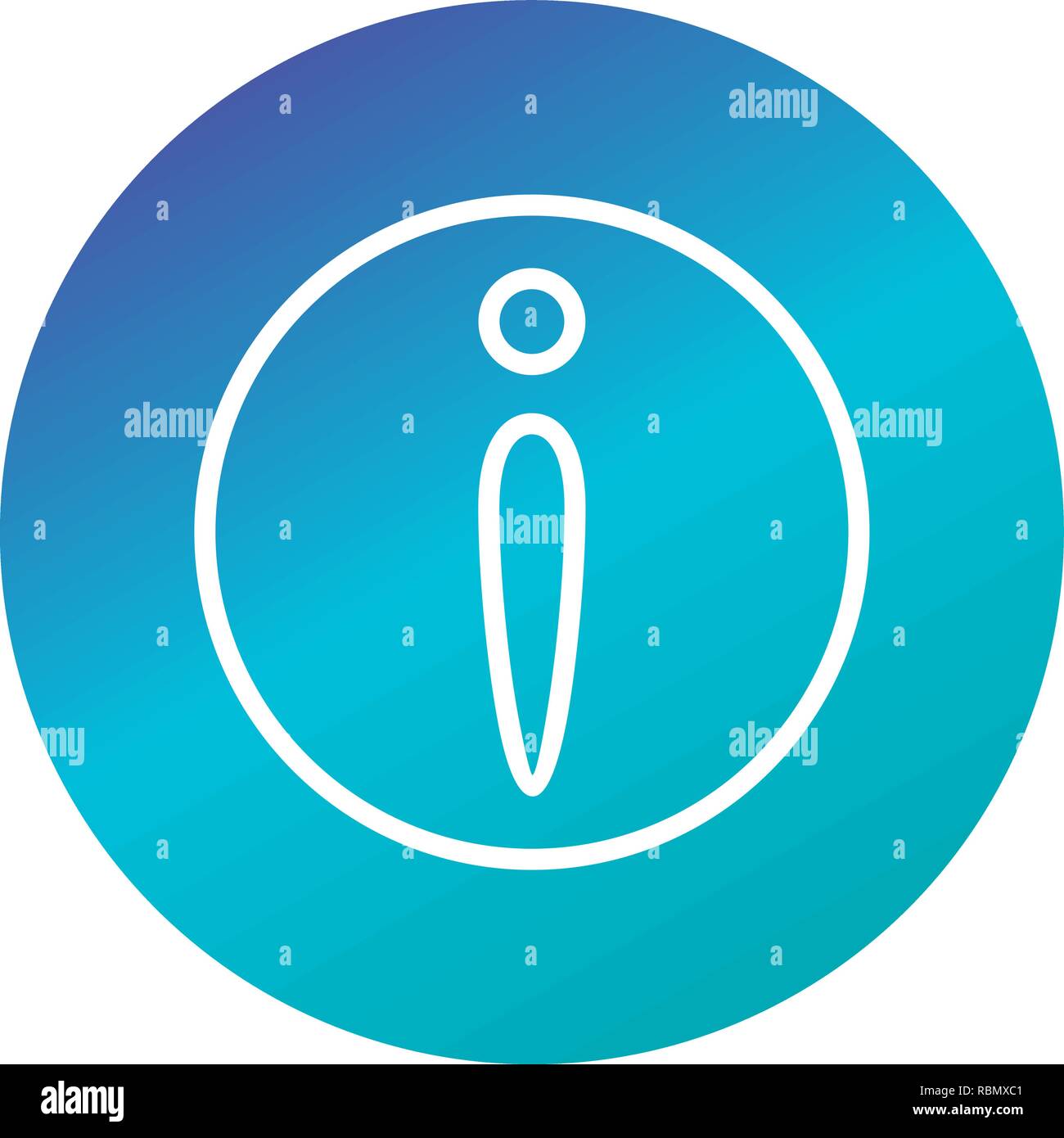 Vector Information Icon Stock Vector Image & Art - Alamy