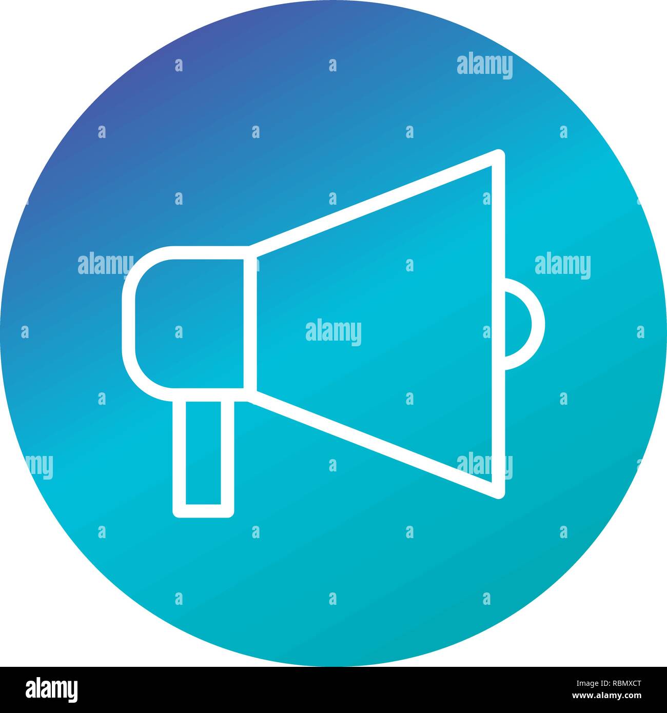 Vector Announcement Icon Stock Vector Image & Art - Alamy