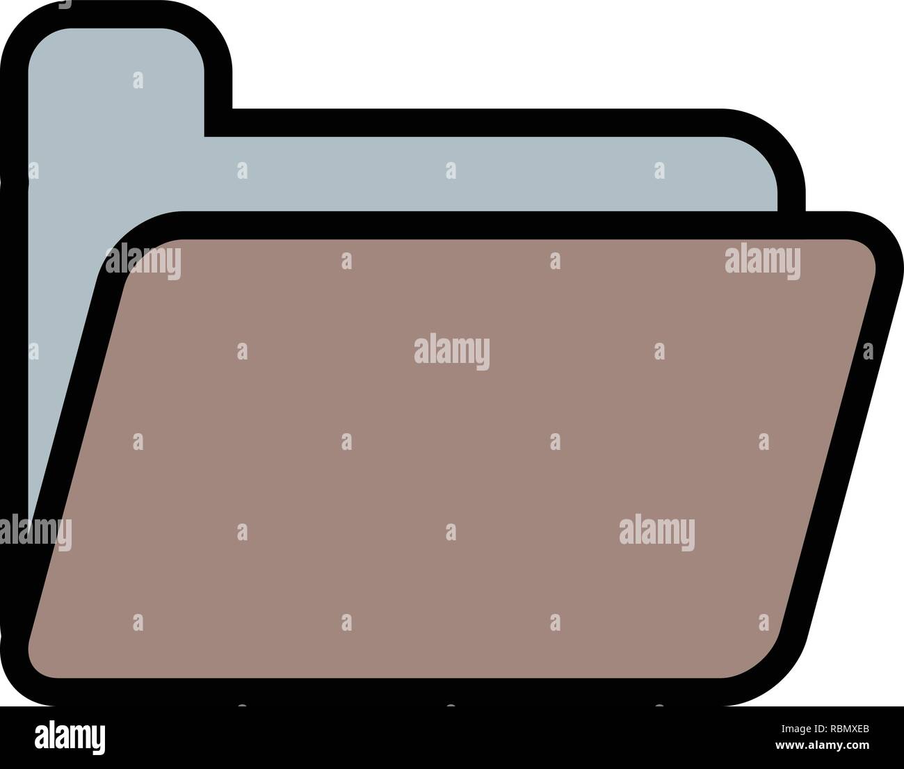 Vector Folder Icon Stock Vector Image & Art - Alamy
