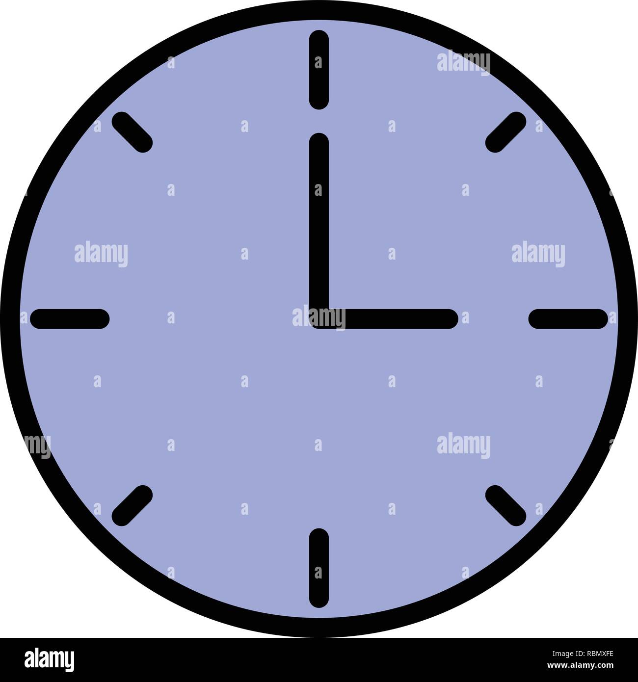 Universal time clock Stock Vector Images - Alamy