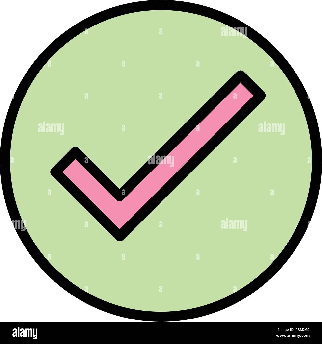 Vector Valid Icon Stock Vector Image & Art - Alamy