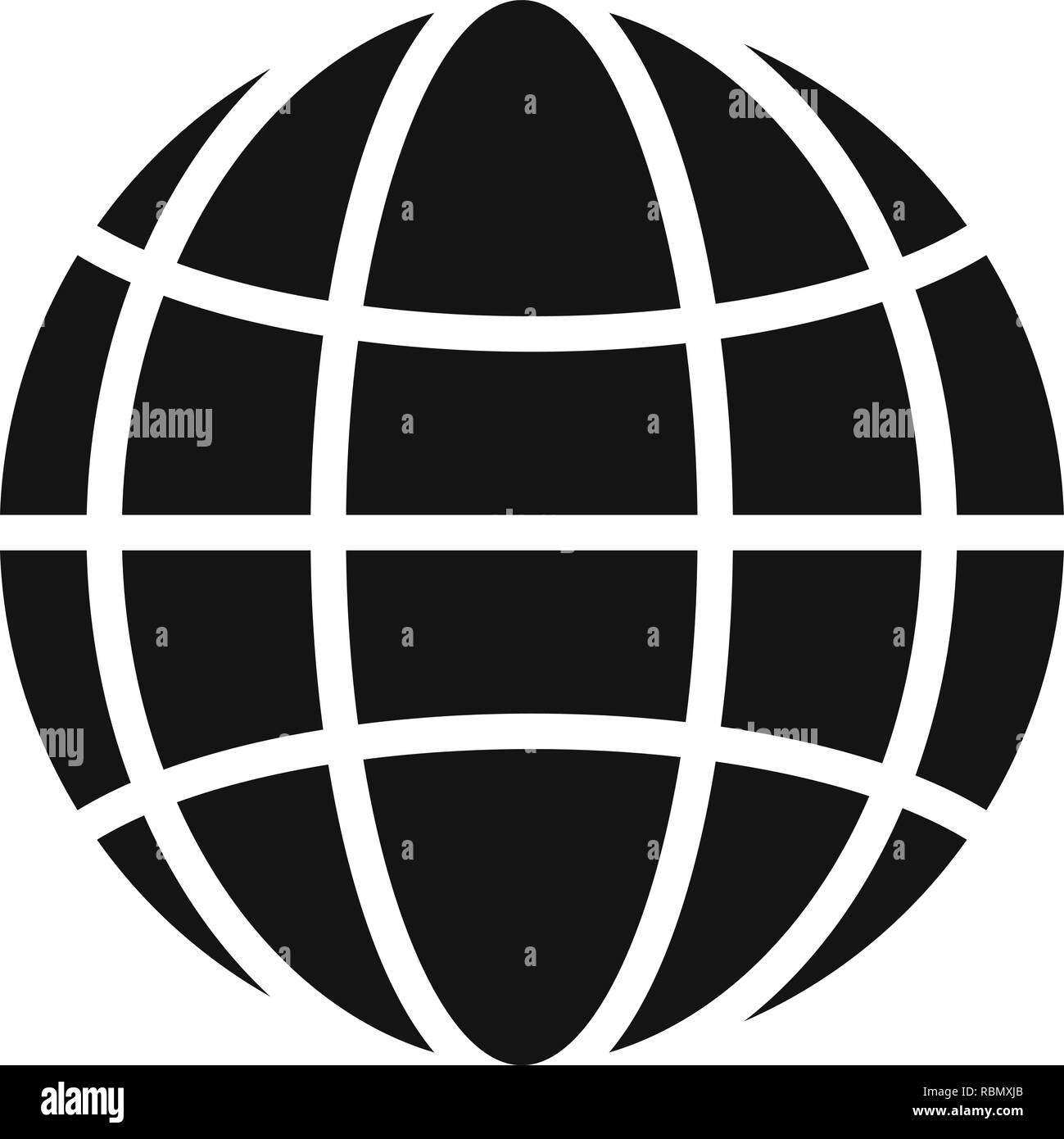 Vector Globe Icon Stock Vector Image & Art - Alamy