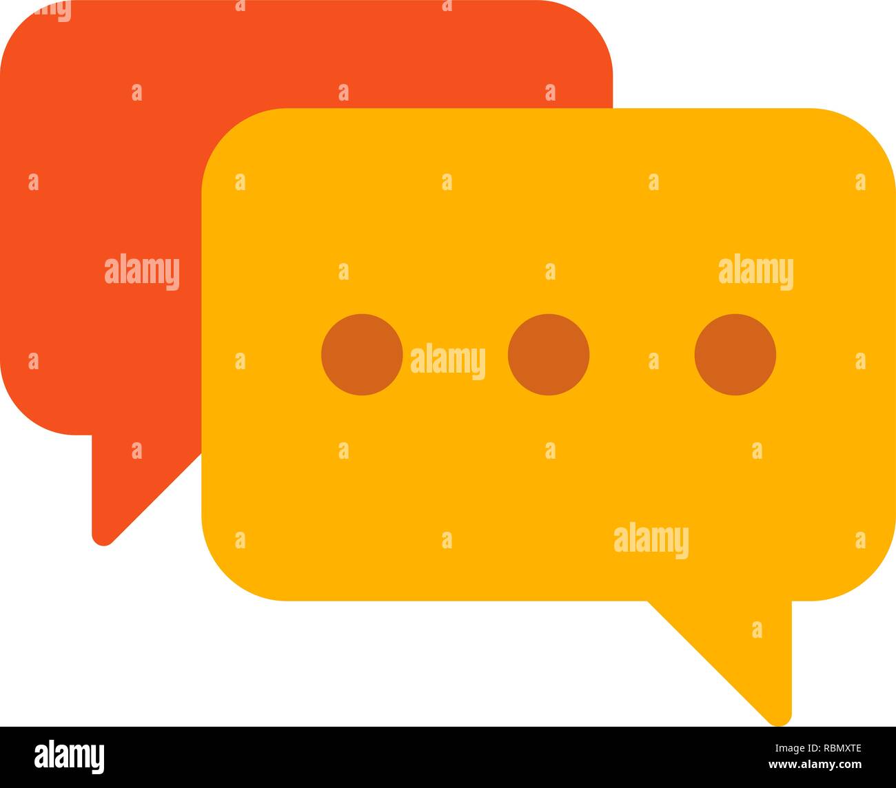 Vector Chat Icon Stock Vector Image & Art - Alamy