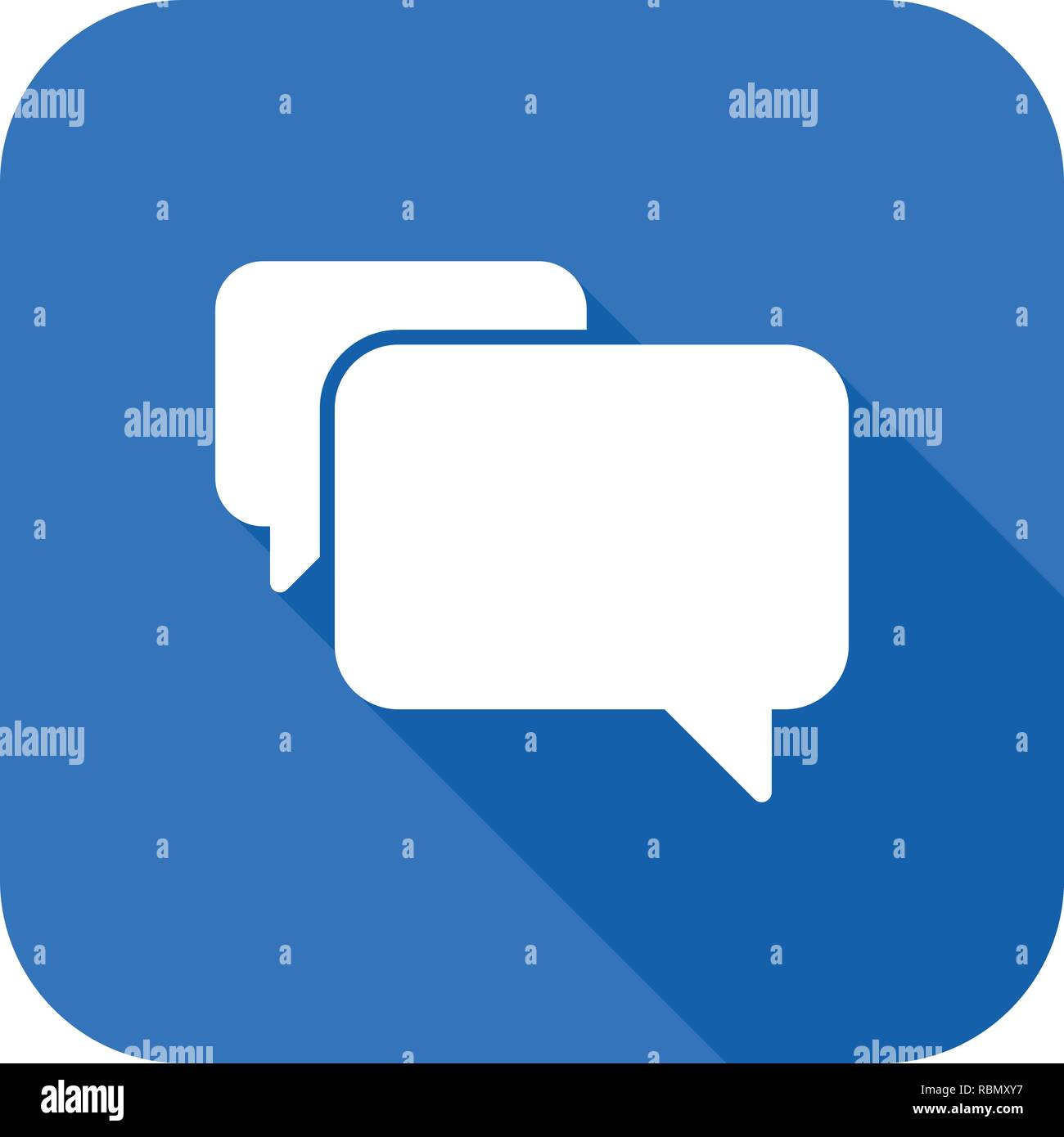 Vector Chat Icon Stock Vector Image & Art - Alamy