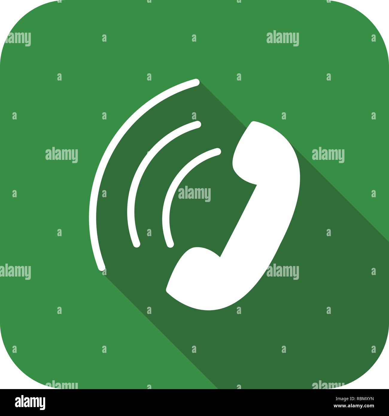 Vector Active Call Icon Stock Vector Image & Art - Alamy
