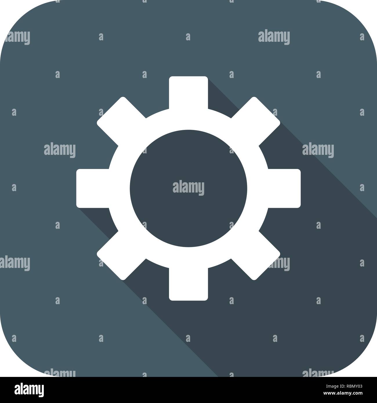 Vector Settings Icon Stock Vector Image & Art - Alamy