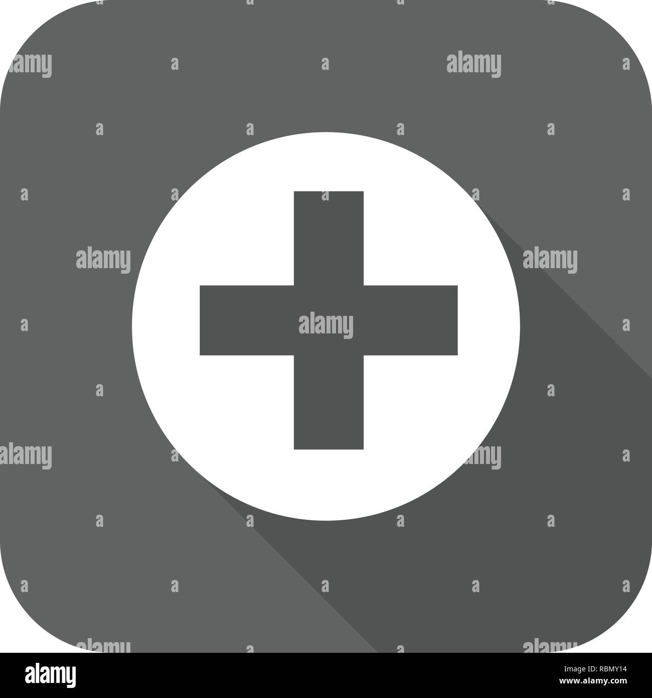 Vector Add Icon Stock Vector Image & Art - Alamy