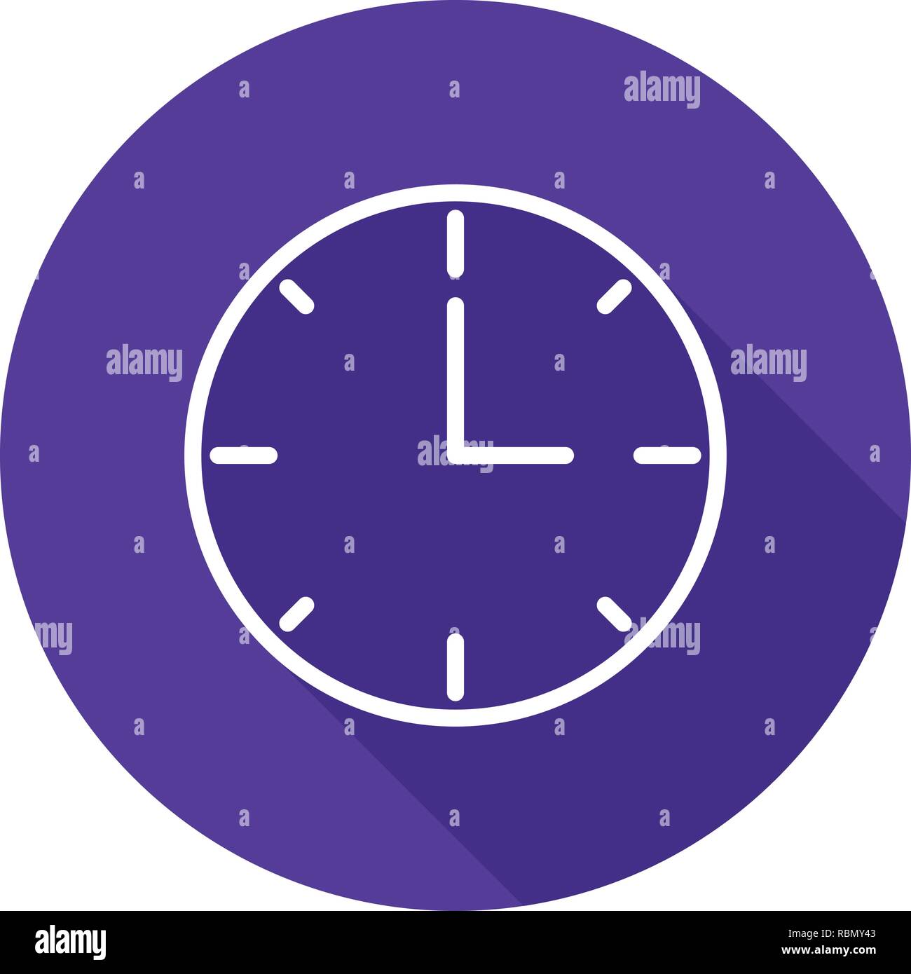 Universal time clock Stock Vector Images - Alamy