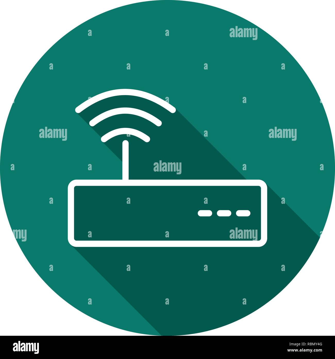 Vector WiFi Icon Stock Vector Image & Art - Alamy
