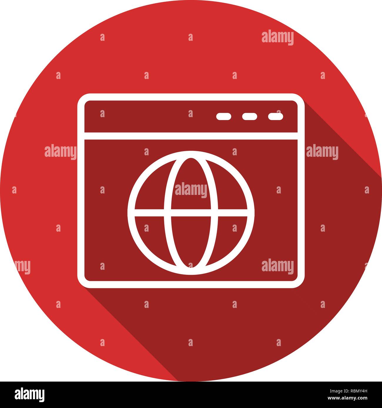 Vector Browser Icon Stock Vector Image & Art - Alamy