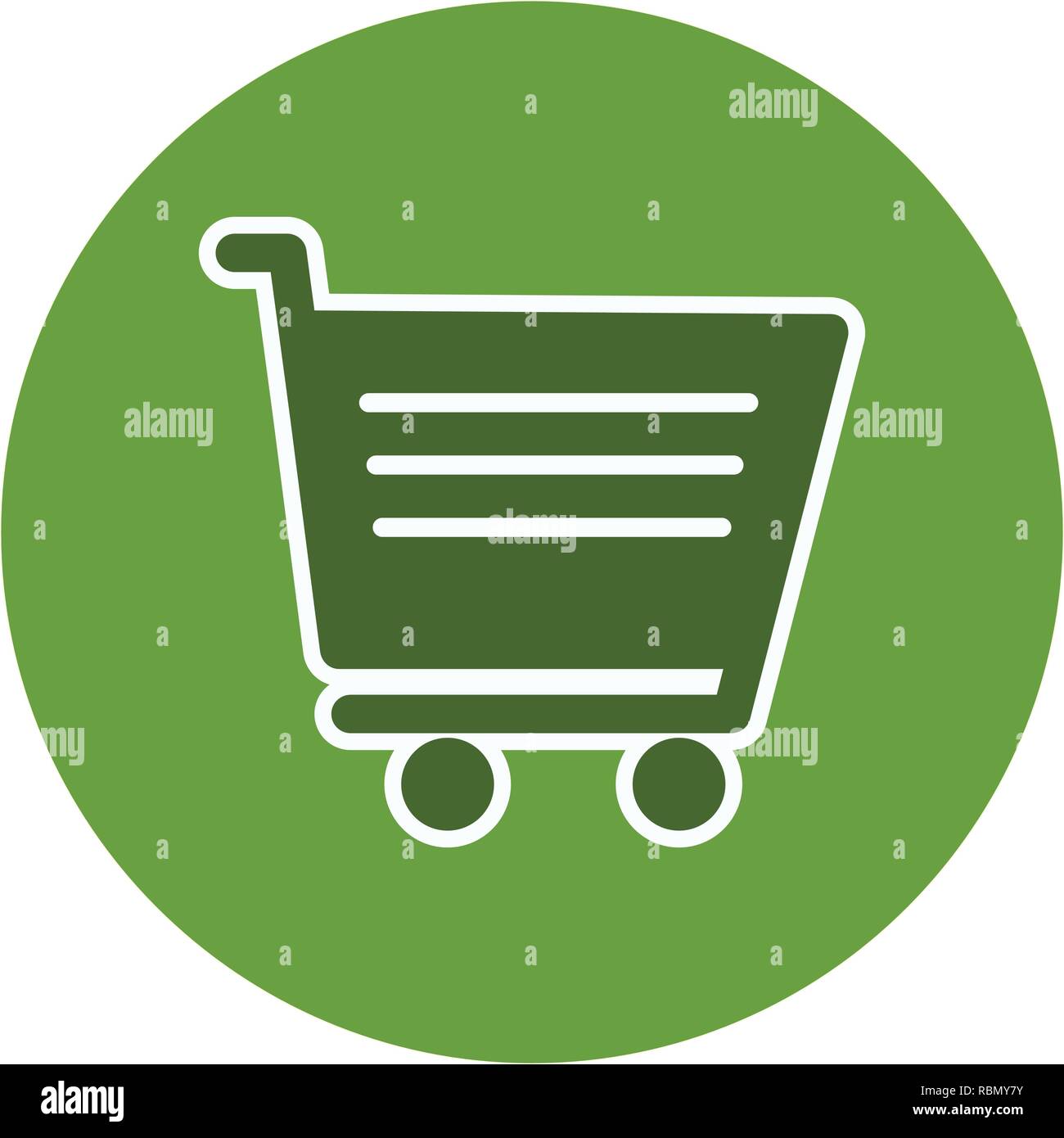 Vector Cart Icon Stock Vector Image & Art - Alamy