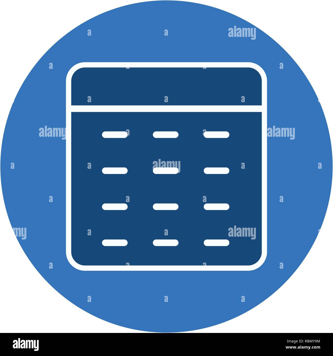 Vector Calculator Icon Stock Vector Image & Art - Alamy