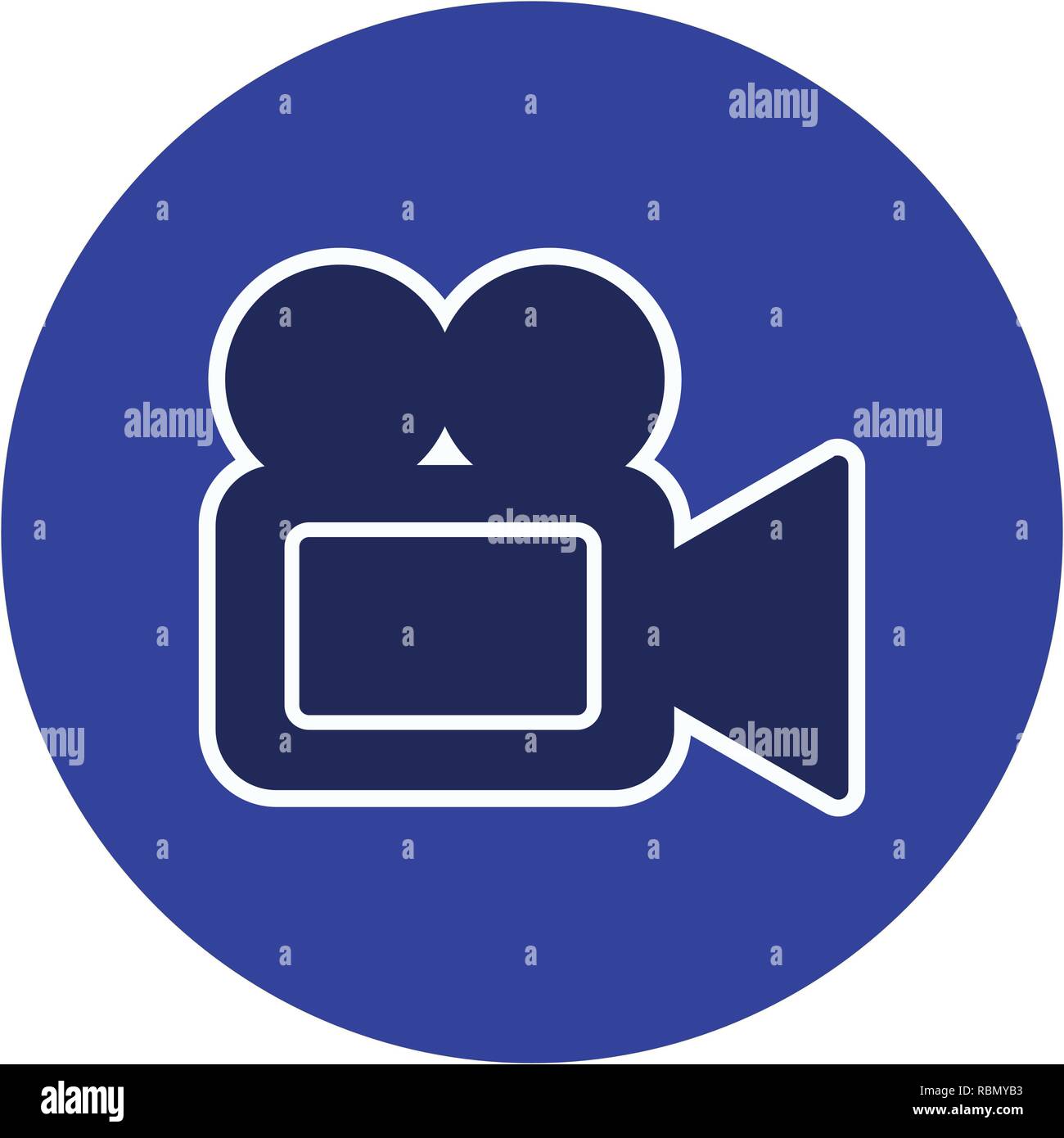 Vector Video Camera Icon Stock Vector Image & Art - Alamy