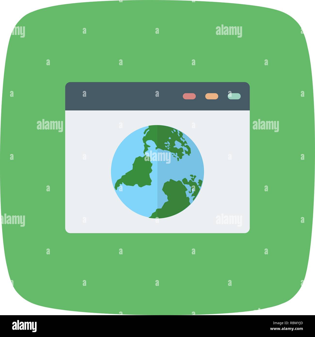 Vector Browser Icon Stock Vector Image & Art - Alamy