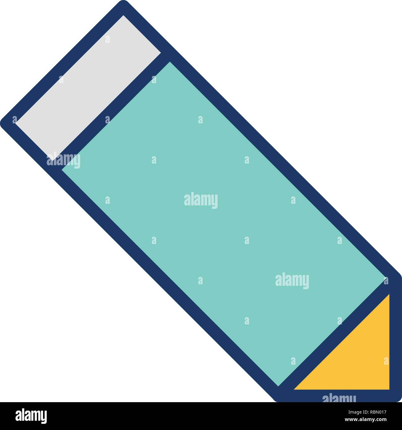 Edit icon vector line Stock Vector Images - Alamy