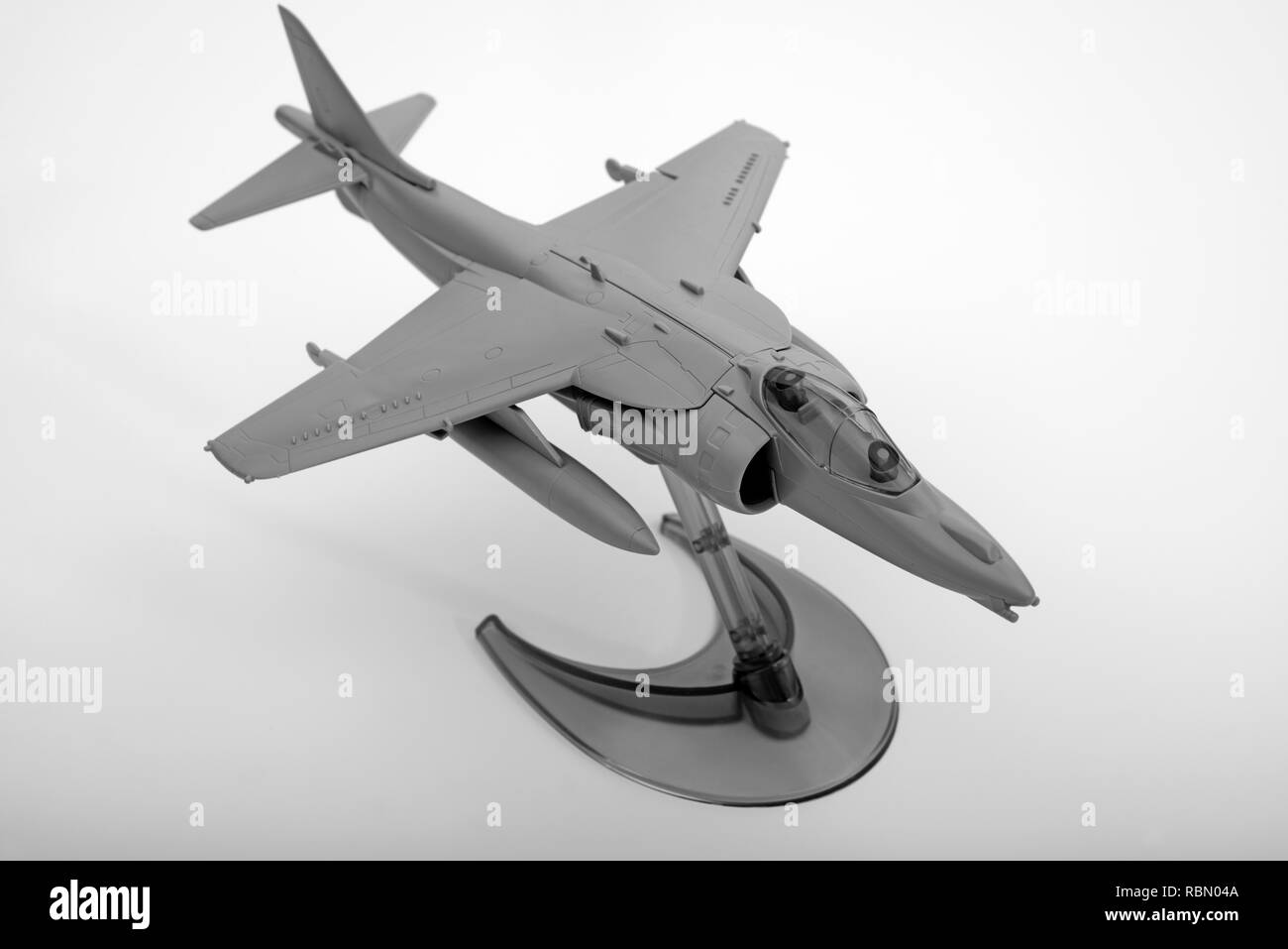 Airfix QuickBuild Harrier Jump Jet model Stock Photo - Alamy