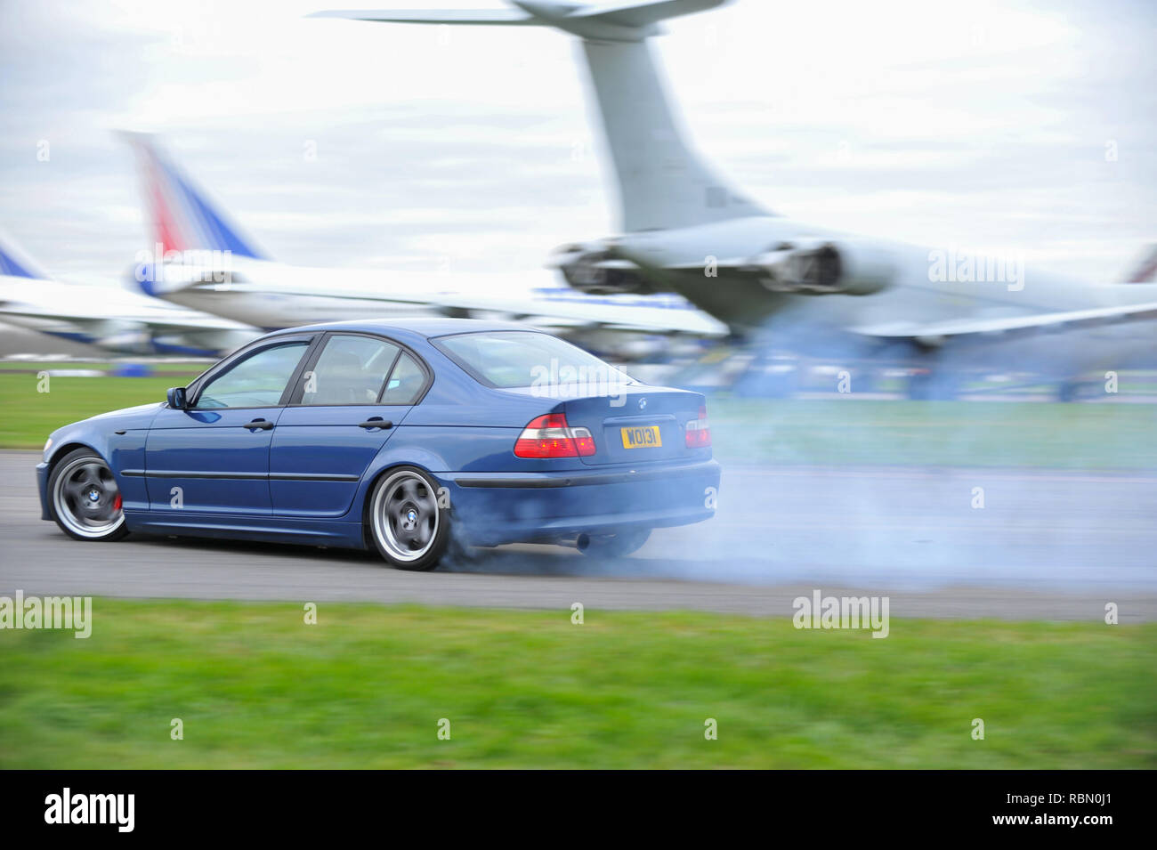 E46 shape BMW 320d 3 Series German saloon car Stock Photo - Alamy