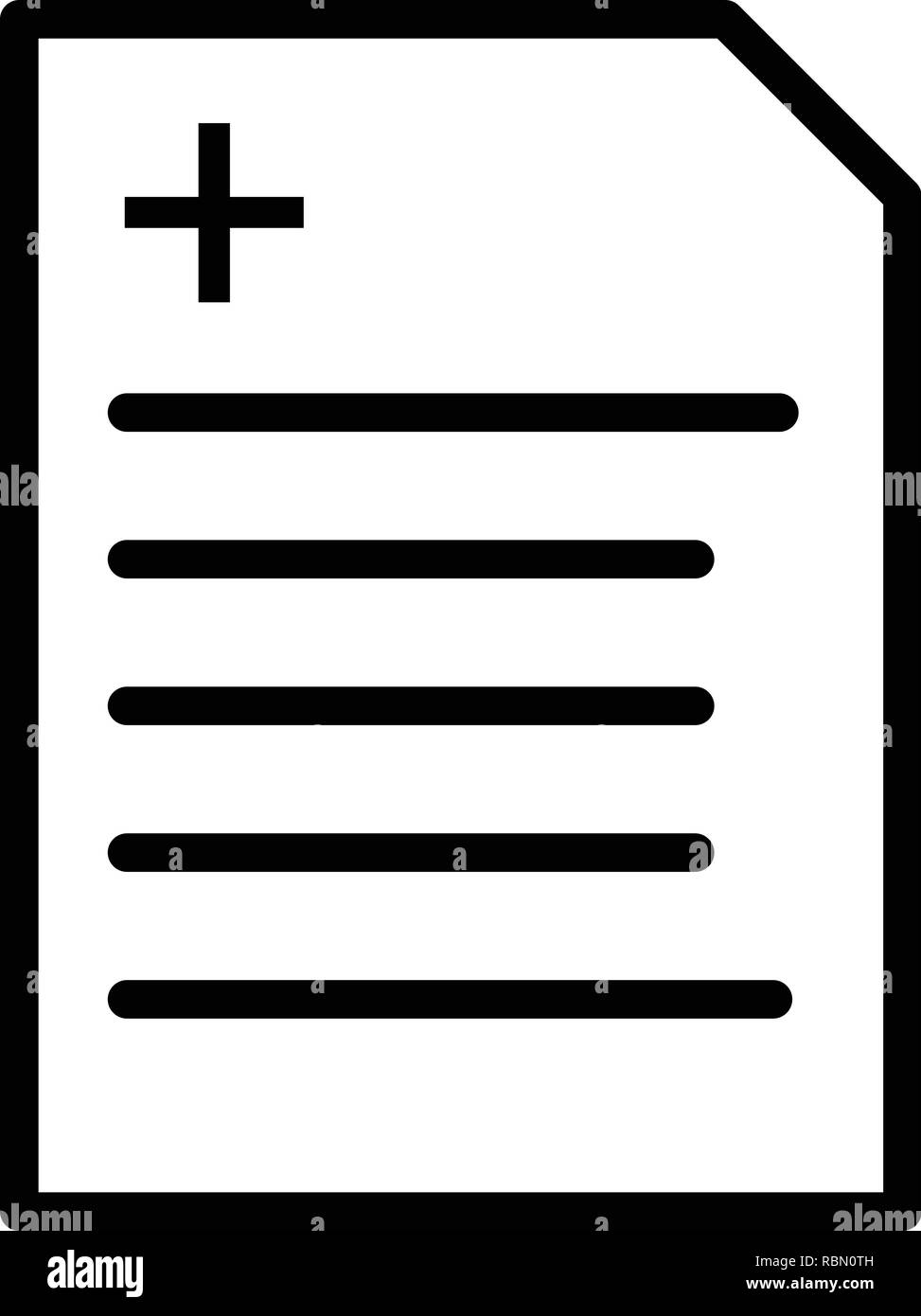 Vector Report Icon Stock Vector Image & Art - Alamy