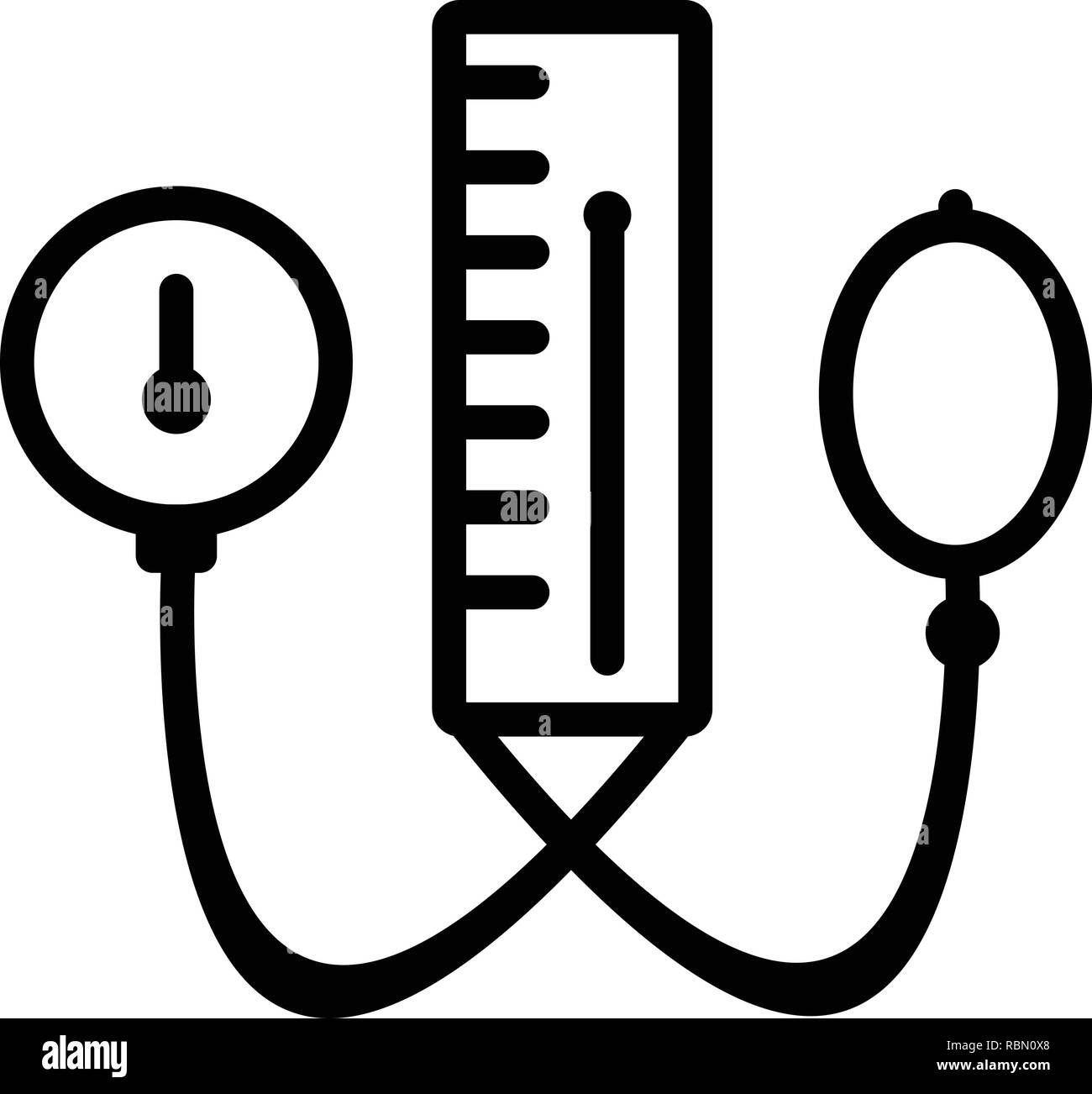 Vector BP Apparatus Icon Stock Vector Image & Art - Alamy