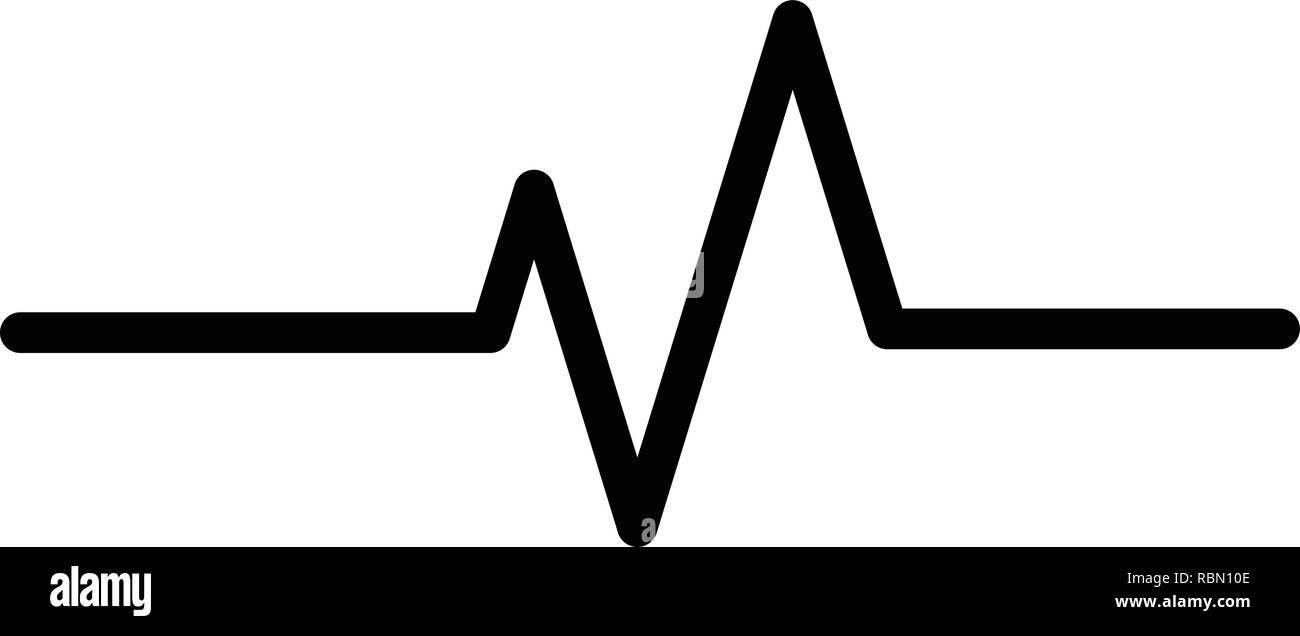 Vector Pulse Rate Icon Stock Vector Image & Art - Alamy