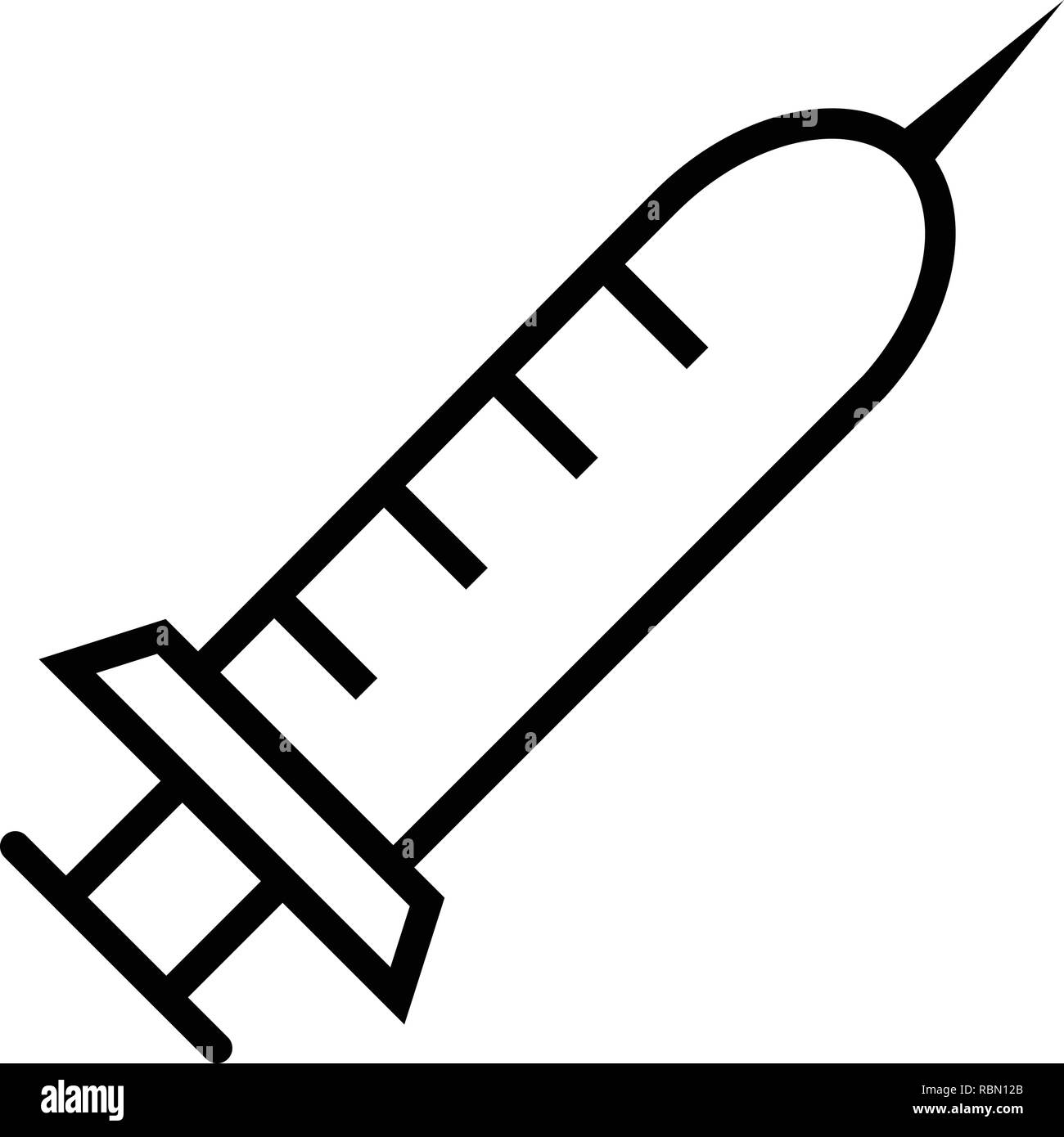 Vector Injection Icon Stock Vector Image & Art - Alamy