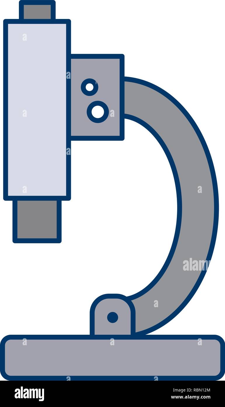 Vector Microscope Icon Stock Vector Image & Art - Alamy